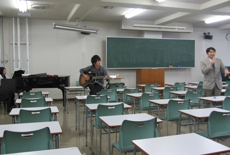 堀江先生with血液研メンバーのラストライブ